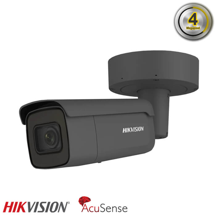 4MP Hikvision CCTV IP Camera Grey DS-2CD2646G2-IZS-G 60m IR Varifocal ...